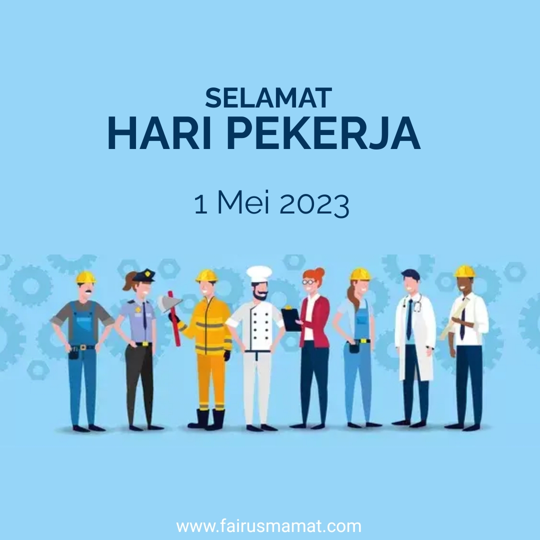 Poster Poster Ucapan Selamat Hari Pekerja