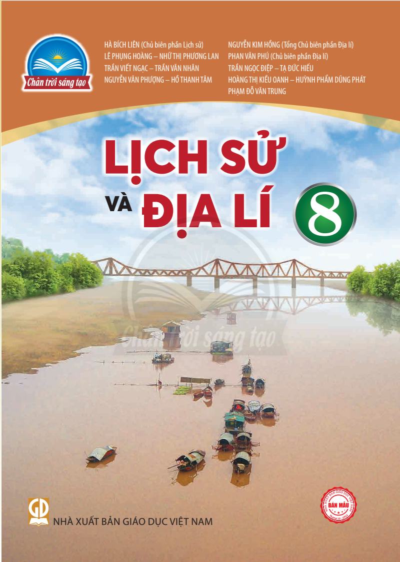 Link Tải Sách Giáo Khoa Môn Lịch Sử Và Địa Lí Lớp 8 Bộ Chân Trời Sáng