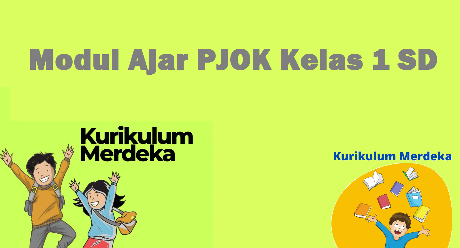 Modul Ajar Pjok Kurikulum Merdeka Fase Apa Saja Program Sdgs Pendidikan