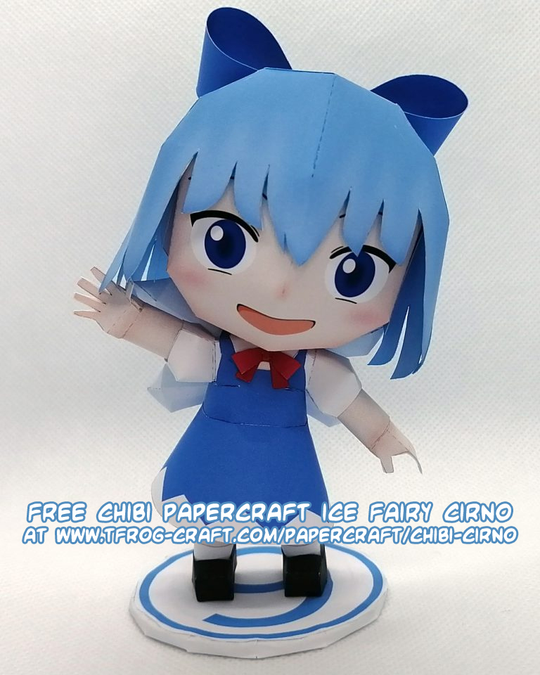 Ninjatoes Papercraft Weblog Papercraft Touhou Project