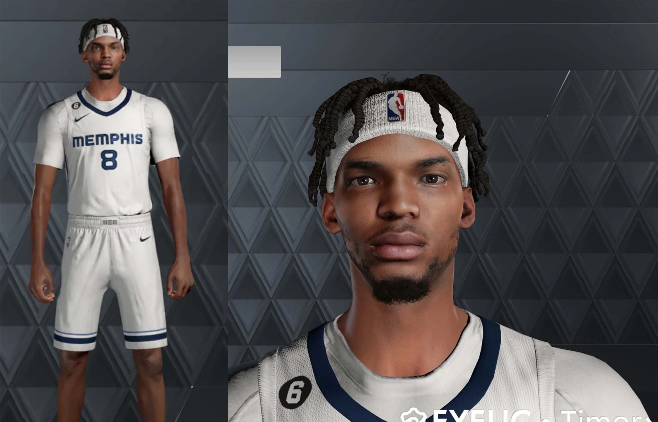 Nba 2k23 Ziaire Williams Cyberface And Body Update Timor