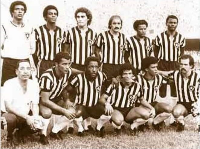 Datafogo Algumas Formações Do Botafogo Em 1977