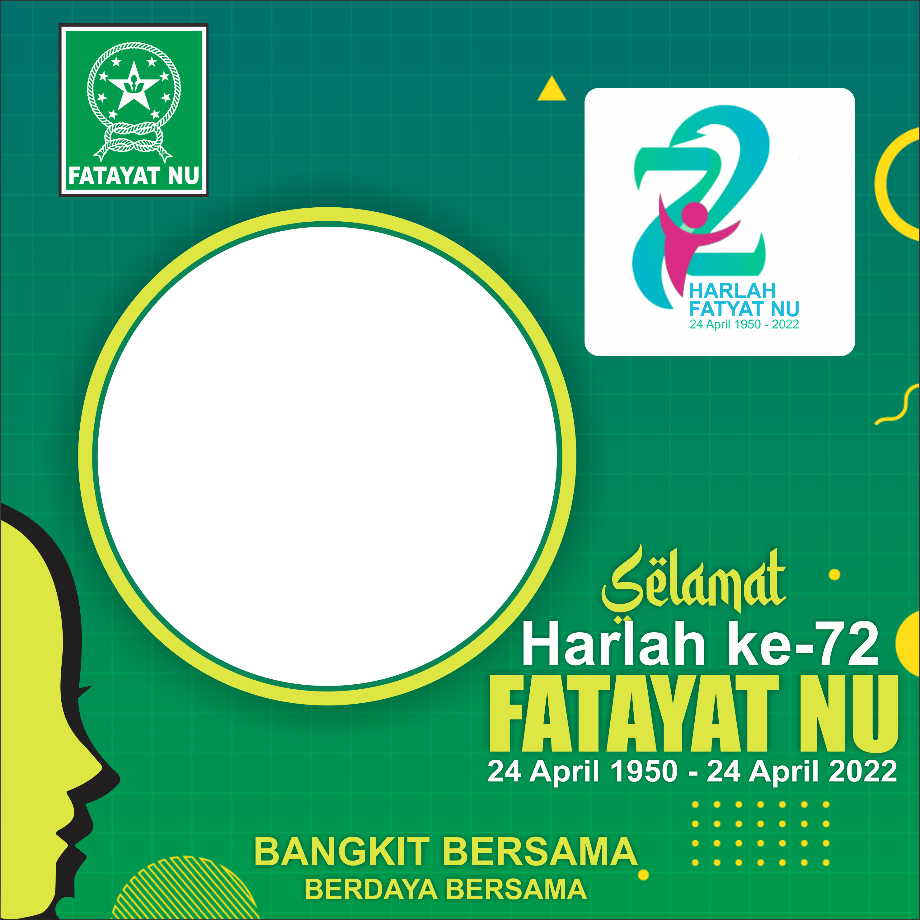 Link Twibbon Harlah Fatayat Nu Tahun 2022