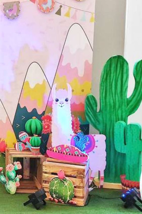 46 Geniales Ideas De Decoración Para Cumpleaños De Llama