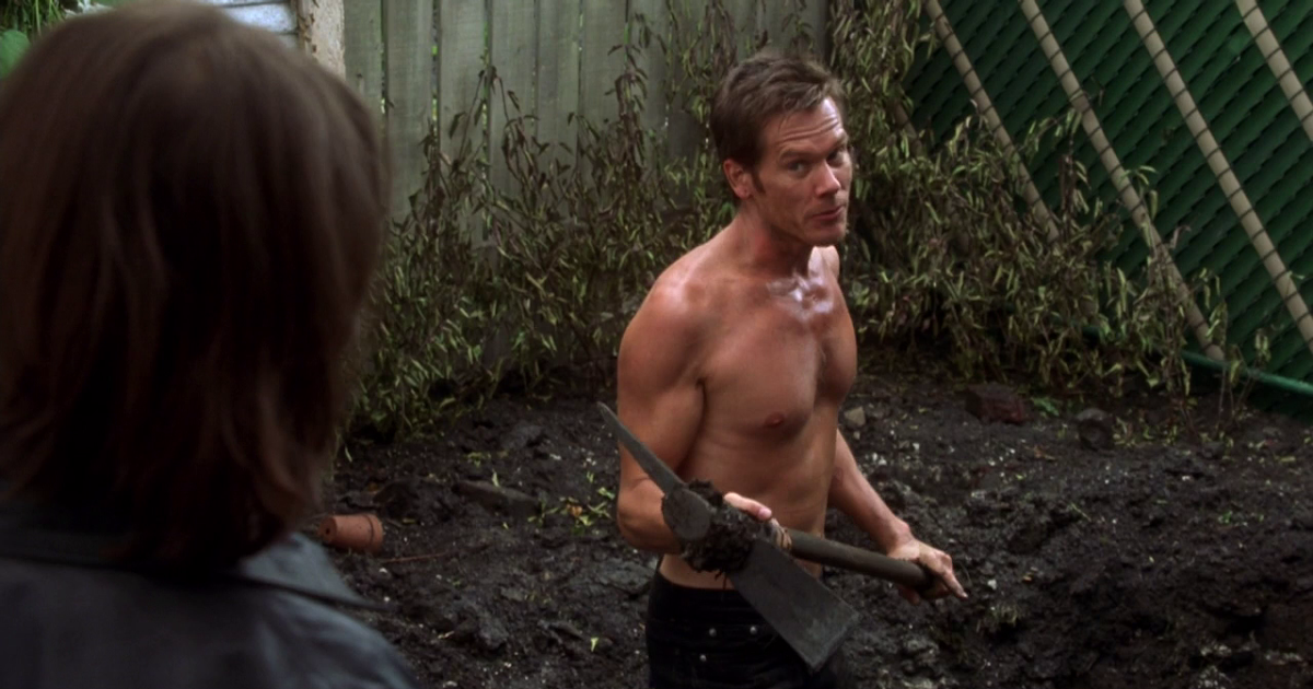 Auscaps Kevin Bacon Shirtless In Stir Of Echoes