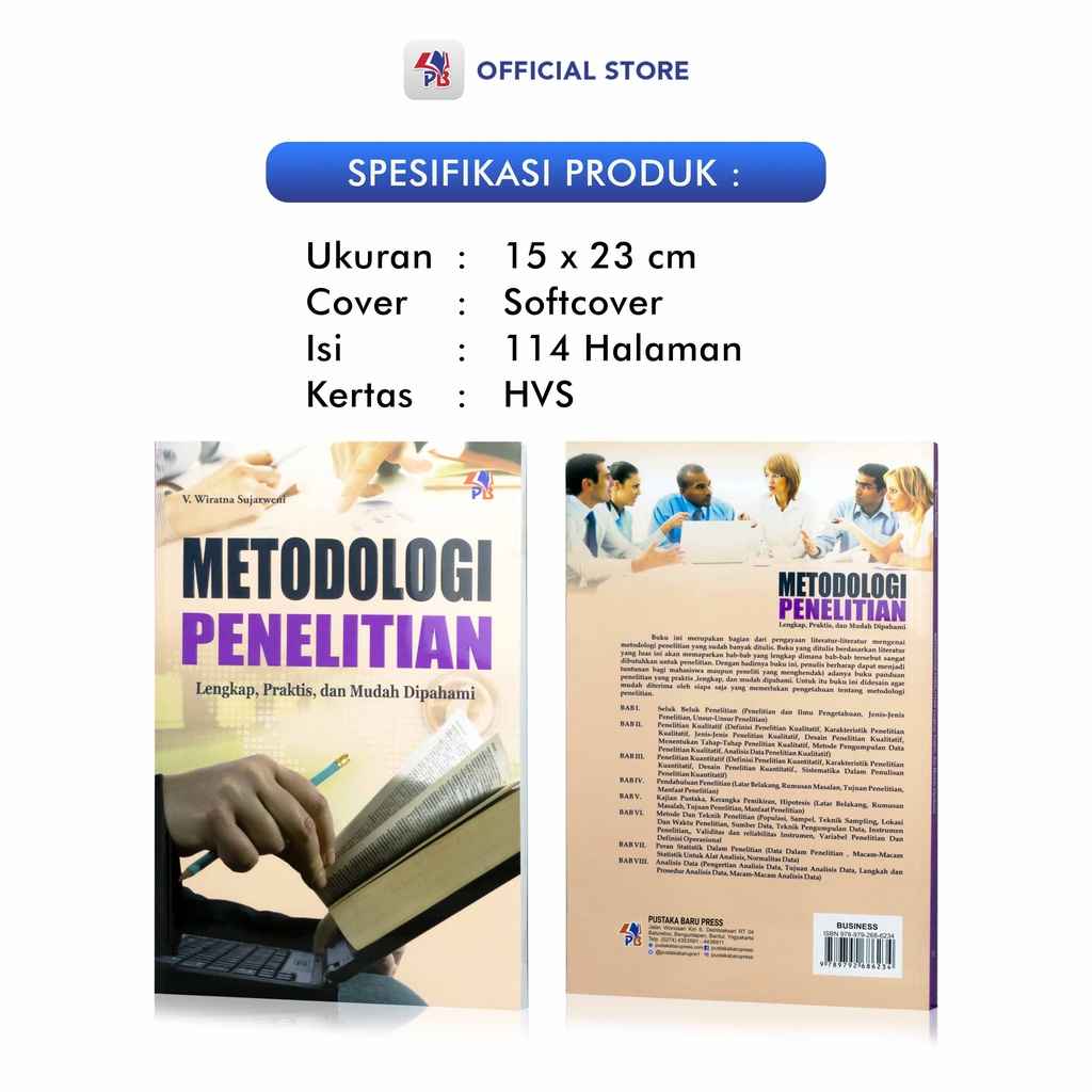 Buku Metodologi Penelitian Lengkap Praktis Dan Mudah Dipahami