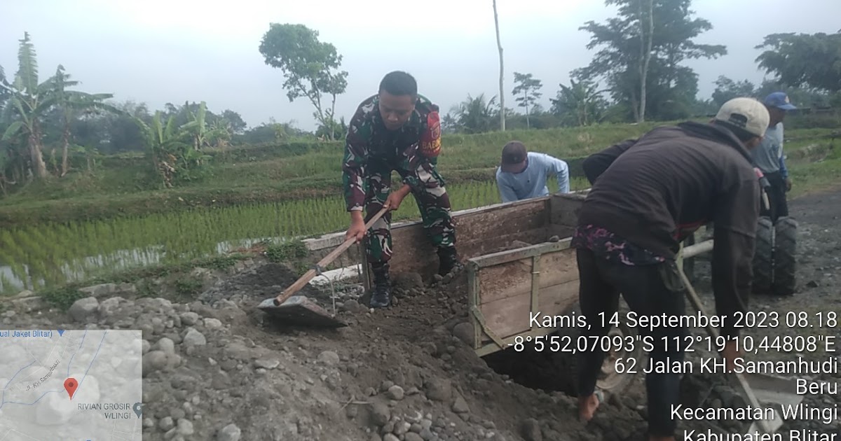 Gotong Royong Sarana Untuk Meningkatkan Kemanunggalan Tni Dengan