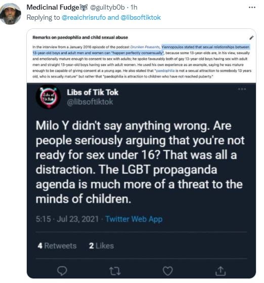 Holy Bullies And Headless Monsters Anti Lgbtq Twitter Site Libs Of Tik