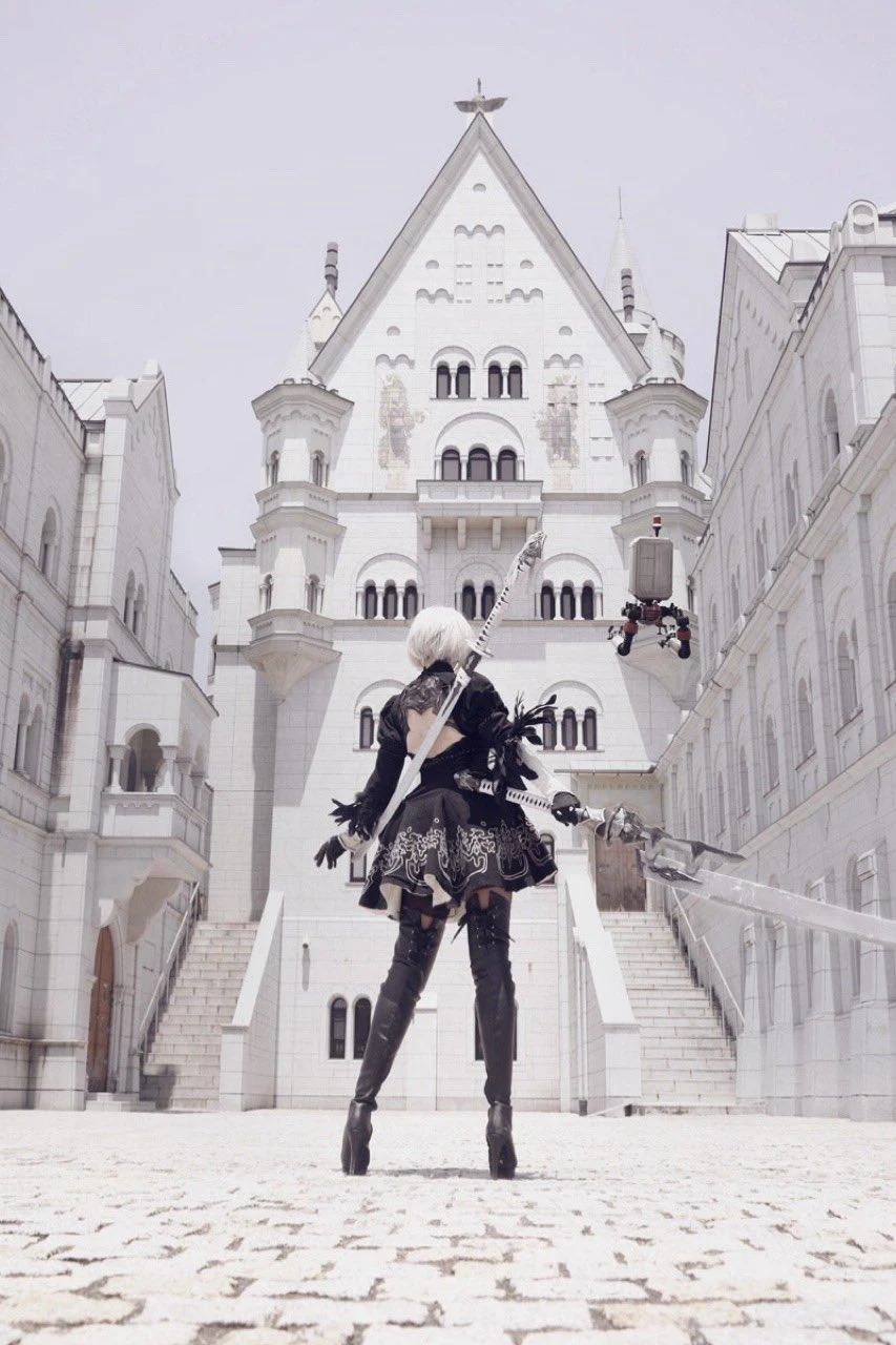 Nier Automata Cosplay Sensual Da 2b Vai Te Deixar Apaixonado