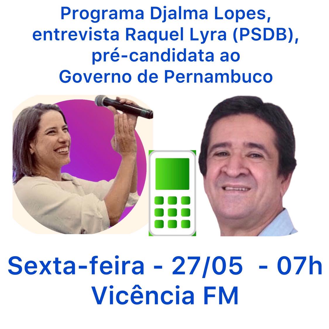 Blog Do Djalma Lopes Por Telefone A Pré Candidata Ao Governo De