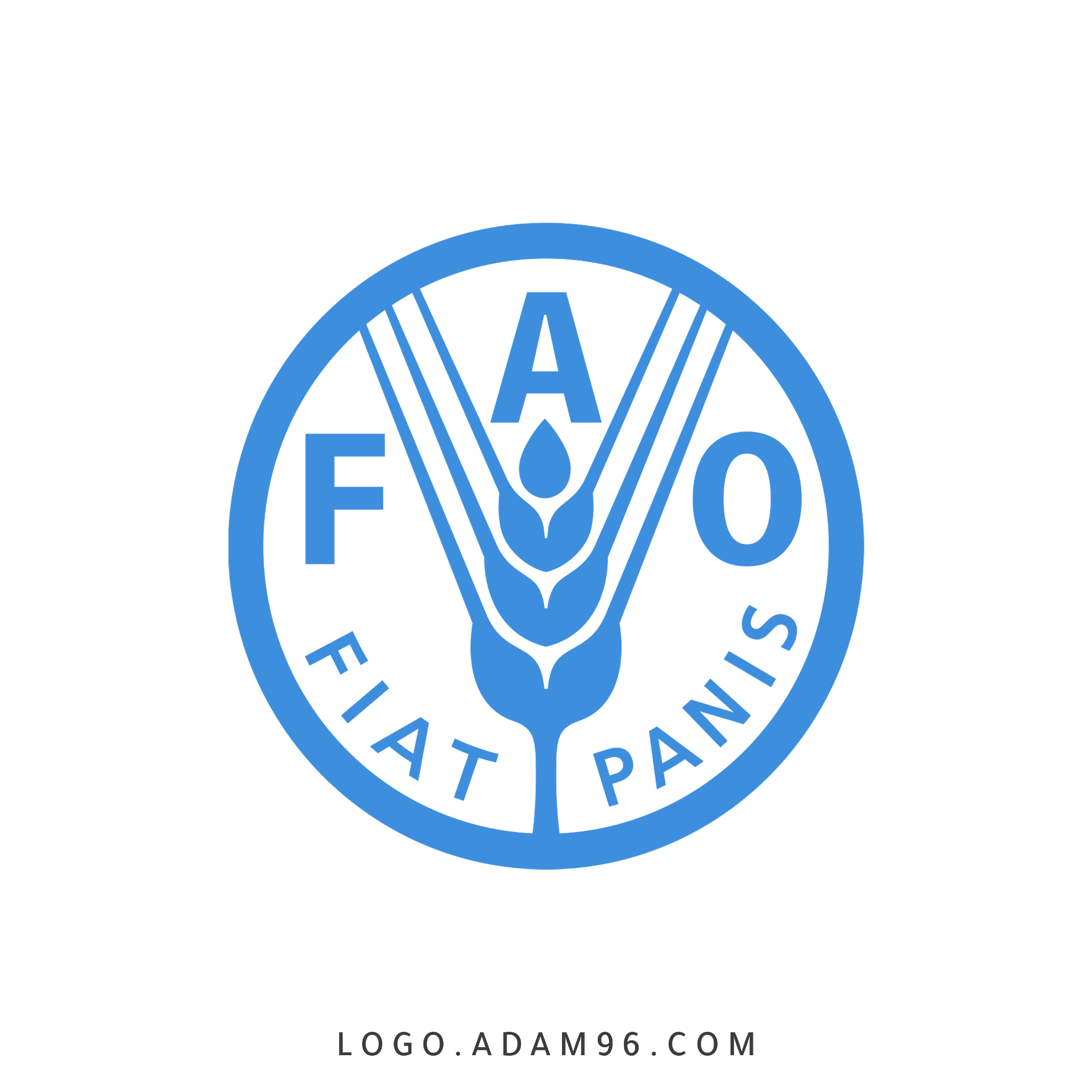 تحميل شعار منظمة الأغذية والزراعة لوجو رسمي عالي الجودة Logo Fao Png