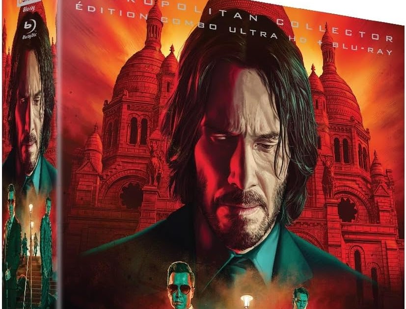 Nouveauté 4k Ultra Hd Blu Ray John Wick Chapitre 4 Édition Collector