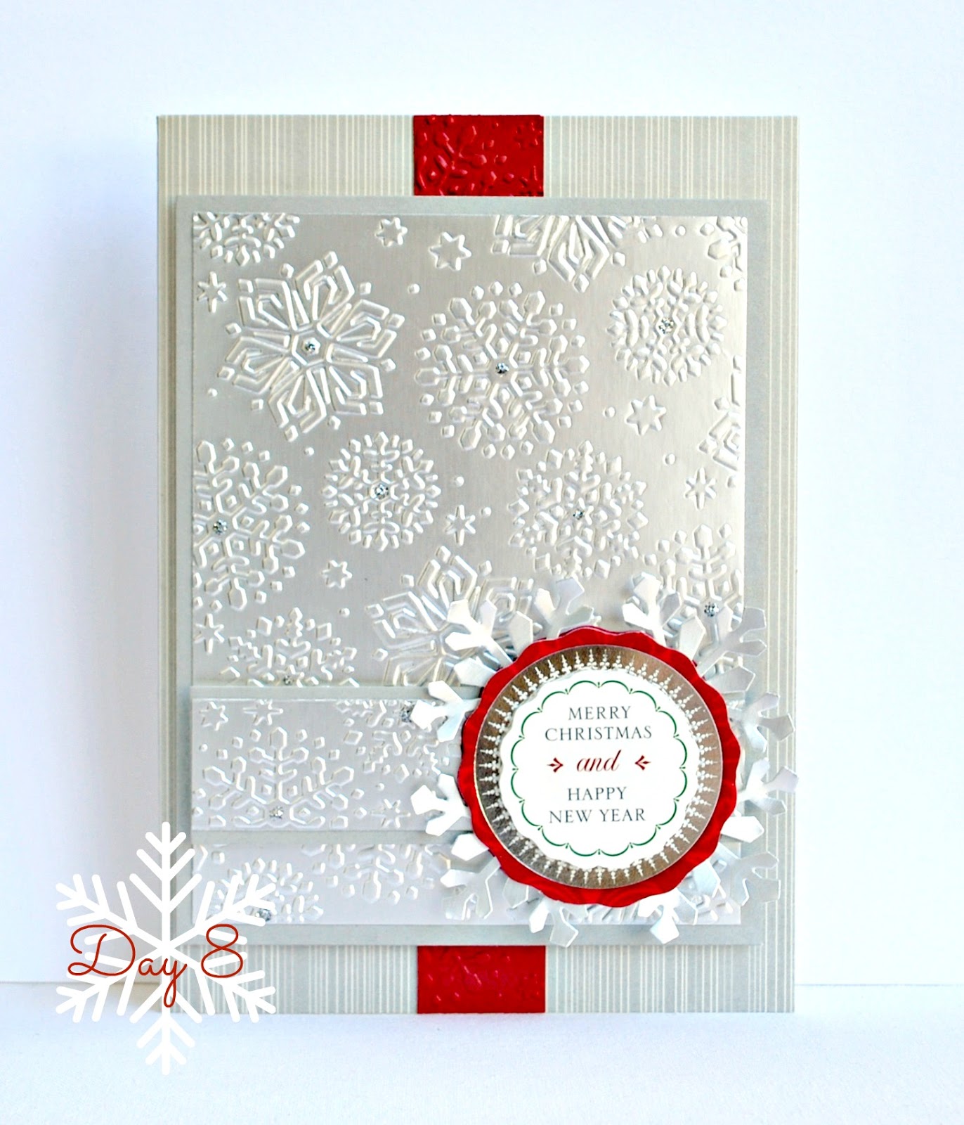 Crafty Creations With Shemaine 25 Days Of Holiday Cards Day 8