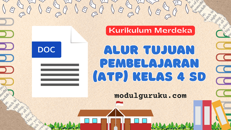 Alur Tujuan Pembelajaran Atp Kelas 4 Sd Fase B Kurikulum Merdeka