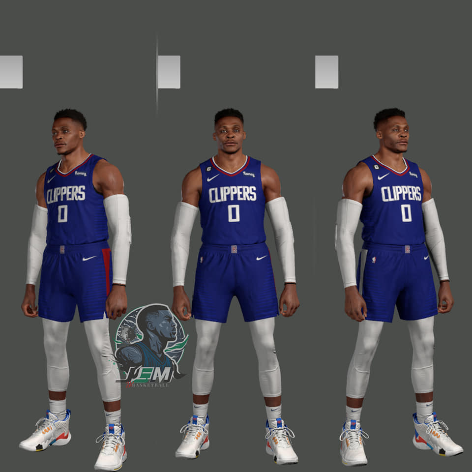 Nba 2k23 Russell Westbrook Cyberface And Body Update Johny Em