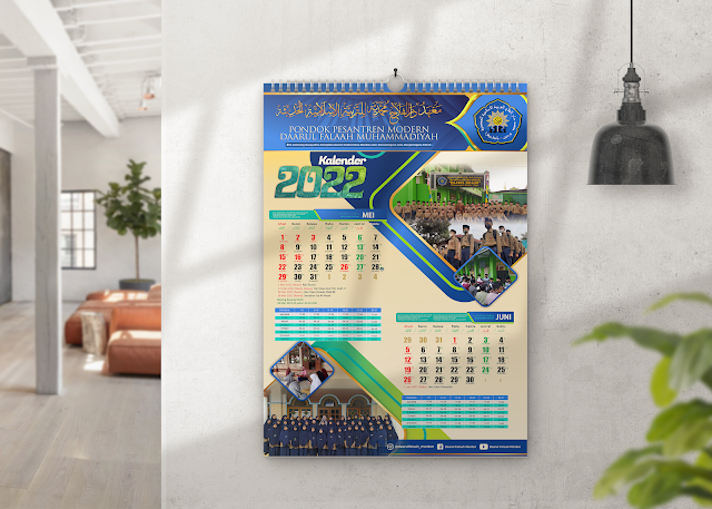 Template Kalender 2024 Kalender Dinding 2024 Tahun De