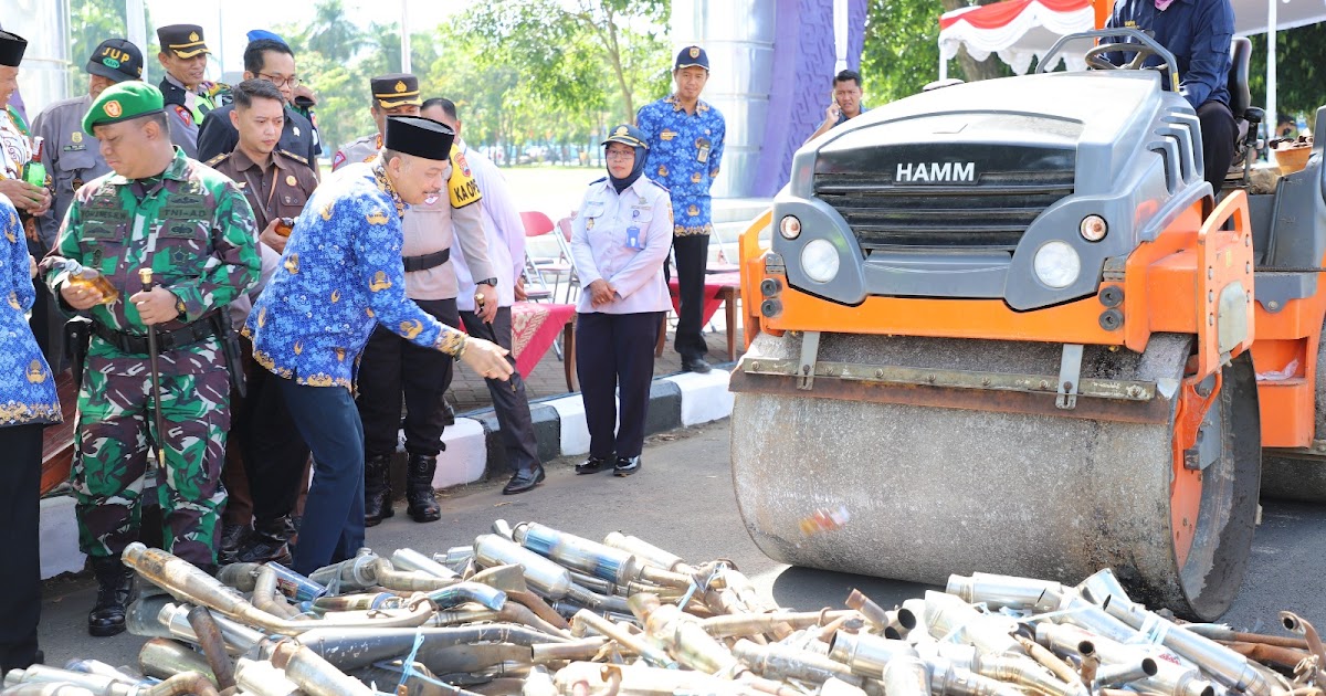 Gelar Operasi Ketupat Candi 2023 Ribuan Miras Dan Knalpot Brong