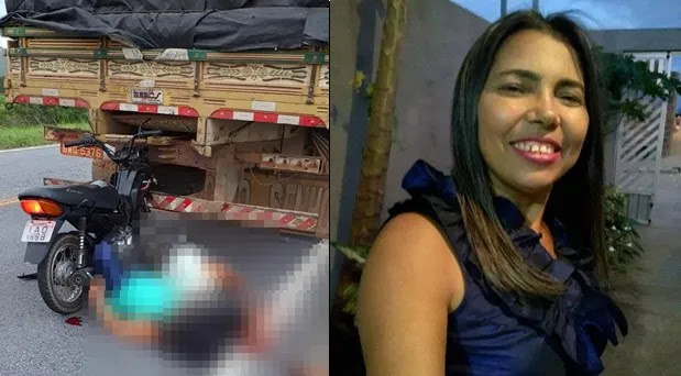 Mulher Morre E Irmã Fica Ferida Em Colisão De Motocicleta No Fundo De