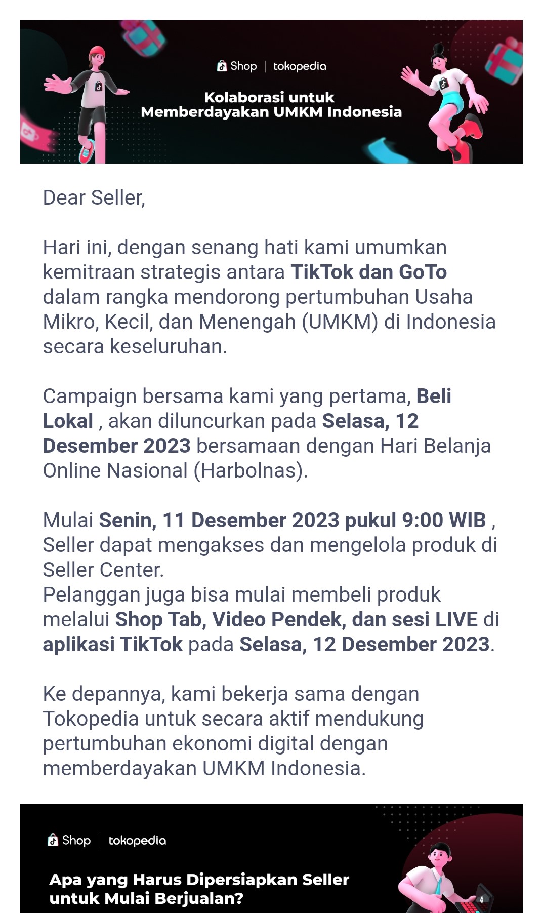 Tiktok Shop Buka Kembali Dengan Gabung Ke Goto 12 Desember 2023