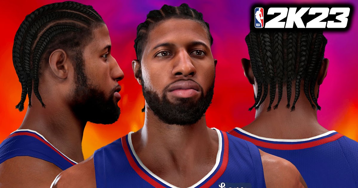 Nba 2k22 Paul George Cyberface Update Clippers Version Shuajota