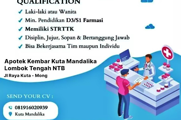 Loker Tenaga Teknis Kefarmasian Asisten Tenaga Teknis