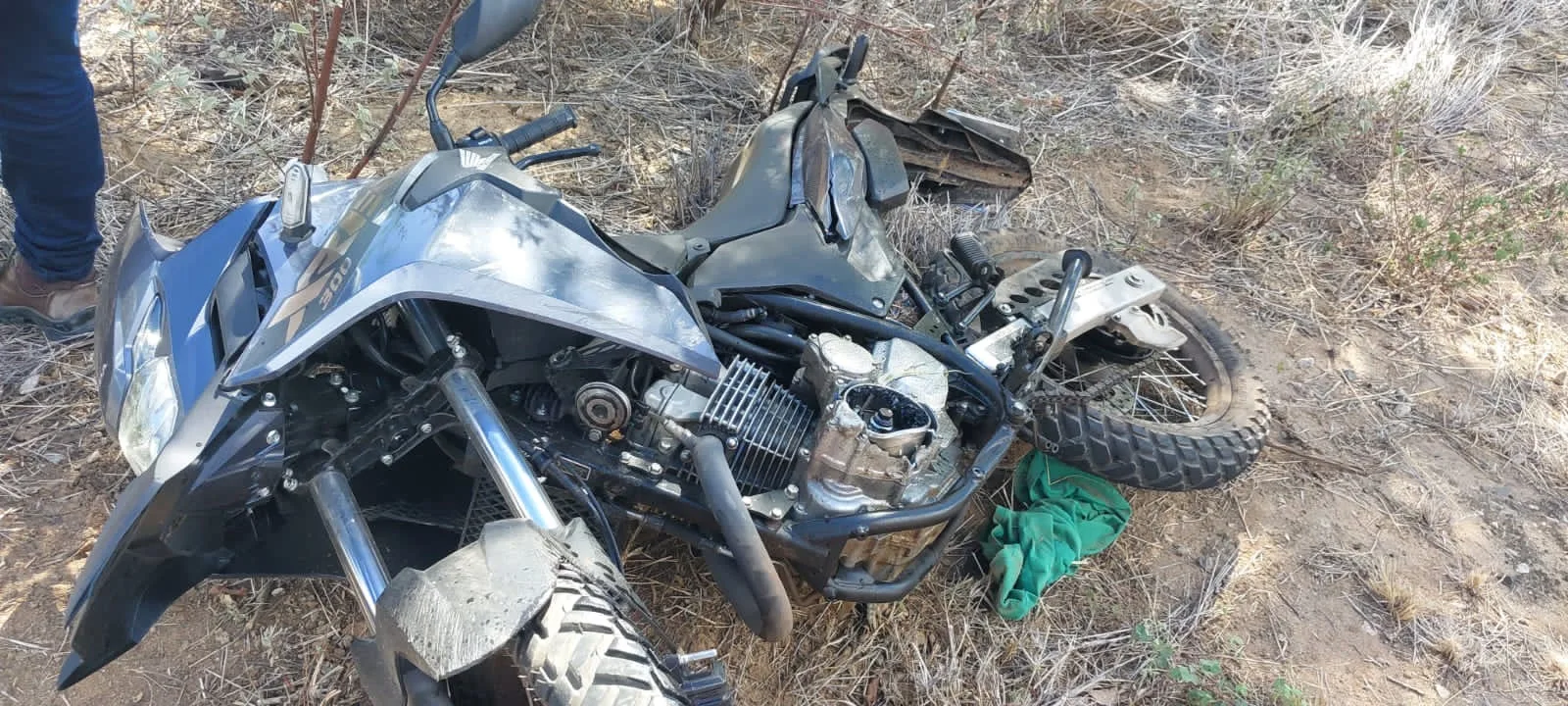 Motociclista Morre Em Grave Acidente Após Bater Em Carro Da Prefeitura