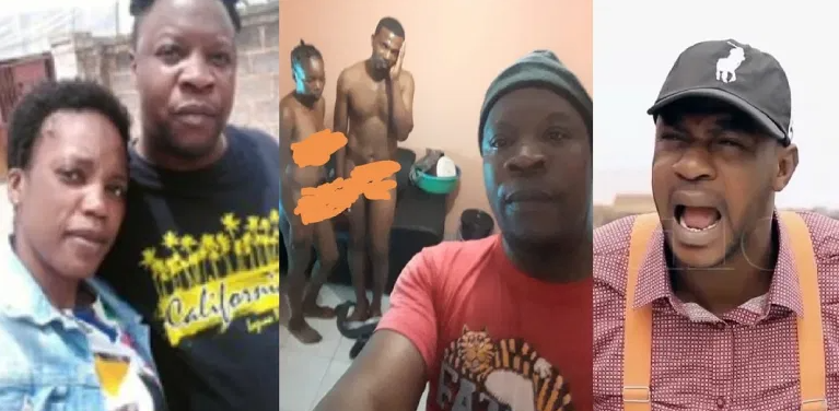 Man Takes Selfie With Cheating Wife And Bestfriend After He Caught Doing It