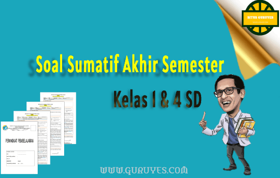 Lengkap Soal Sumatif Akhir Semester Passas Ipas Sd Kelas 1