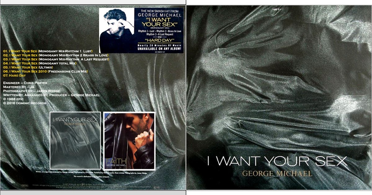 Musicollection George Michael I Want Your Sex Cdsingle 1987 2016