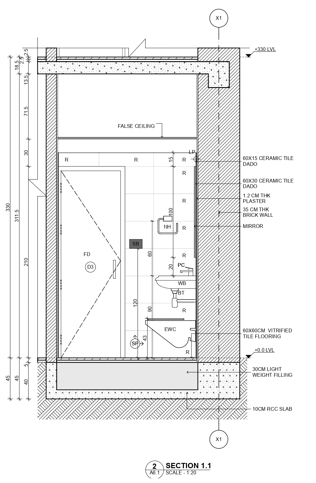 Standard Bathroom Dimension Details Drawing Free Download Autocad File