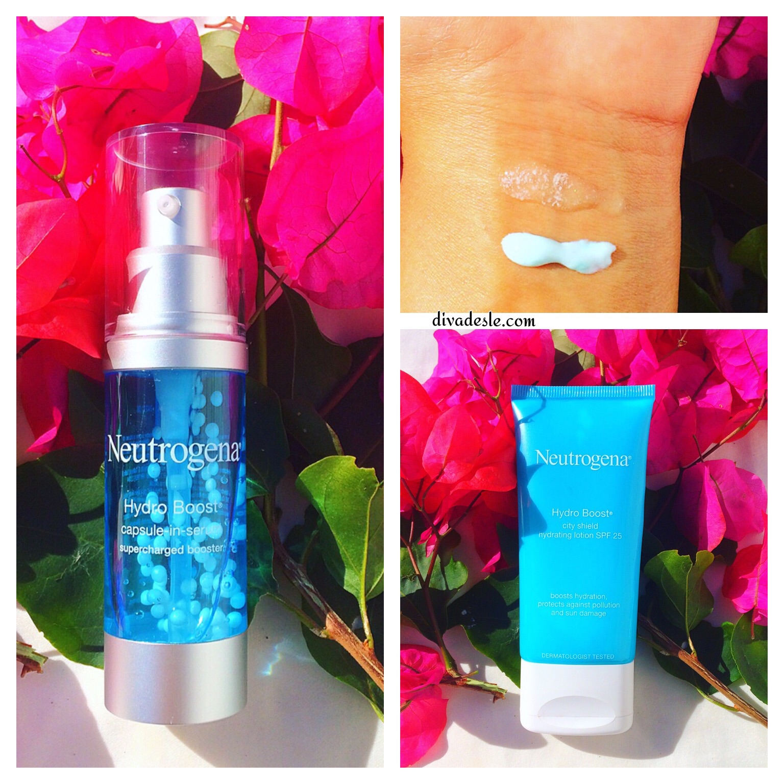 Neutrogena Hydro Boost Capsule In Serum And City Shield Hydrating