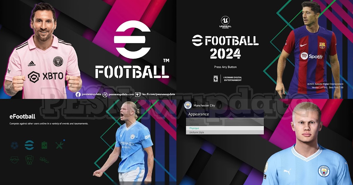 Pes 2021 Menu Efootball 2024 Black Red By Pesnewupdate ~ Pesnewupdate