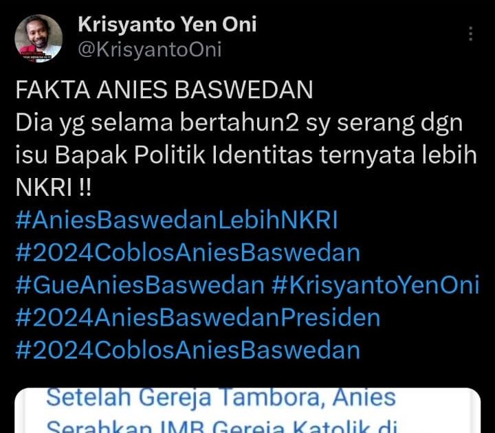 Fakta Anies Baswedan Portal Islam