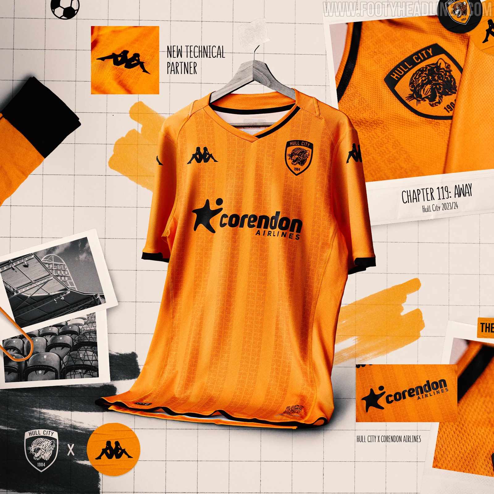 Hull City 23 24 Away Kit Revealed Footy Headlines