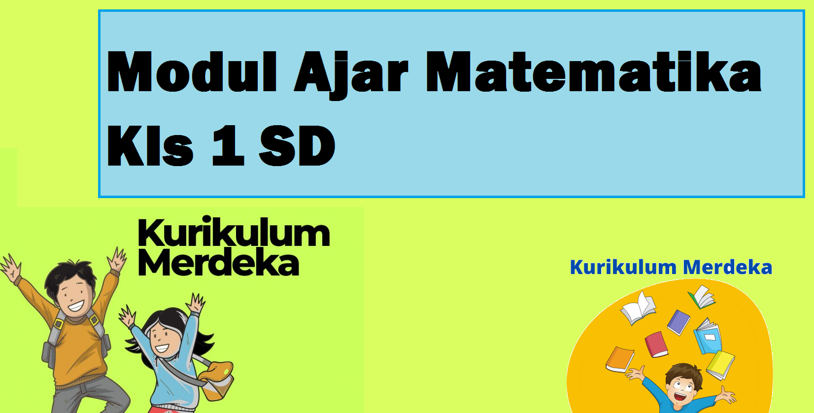 New Modul Ajar Matematika Kelas 1 Sd Semester 1 Dan 2 Revisi Terbaru