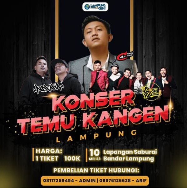 Konser Temu Kangen Lampung 2023