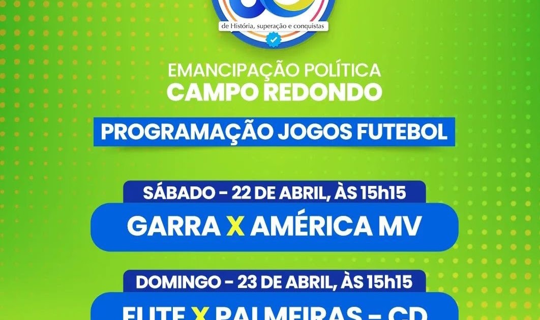 RÁdio ComunitÁria De Campo Redondo Confira Os Jogos Do Torneio De