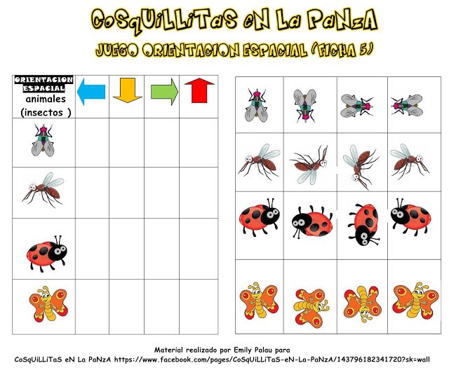 ♥¸¸♥`espaÇo Aprendente´¯`♥´¯`♥ Percepção Espacial Atividades