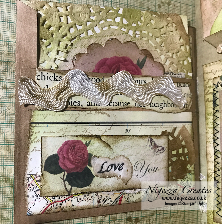 Nigezza Creates My First Junk Journal Decorating Envelope Page Insert