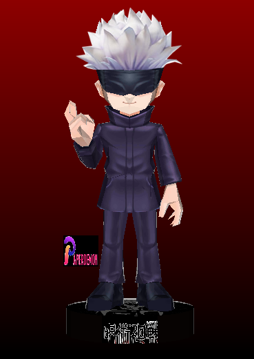 Jujutsu Kaisen Gojo Satoru Papercraft Ver Chibi By Craft Tama In 2022