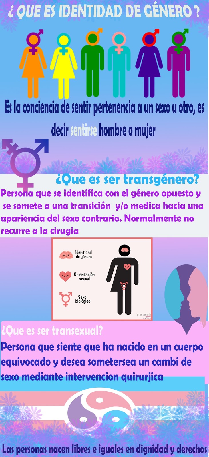 Infografia Identidad De Género