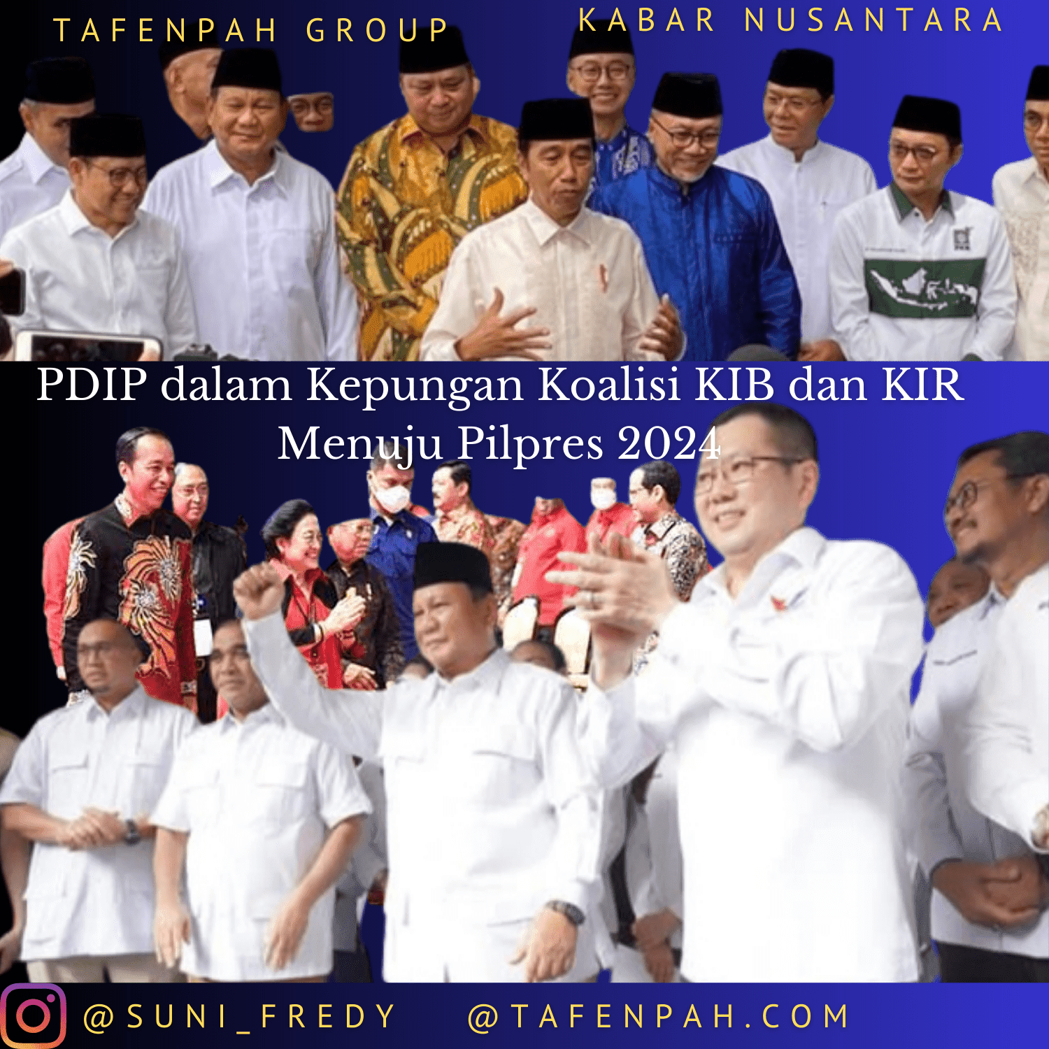 Pdip Dalam Kepungan Koalisi Besar Kebangkitan Indonesia Raya Menuju