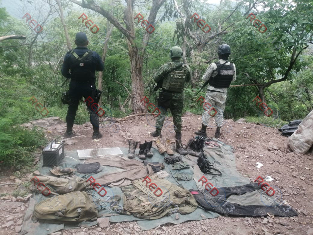 Ssp Sedena Y Gn Aseguran Y Desmantelan Narcocampamento En Aguililla