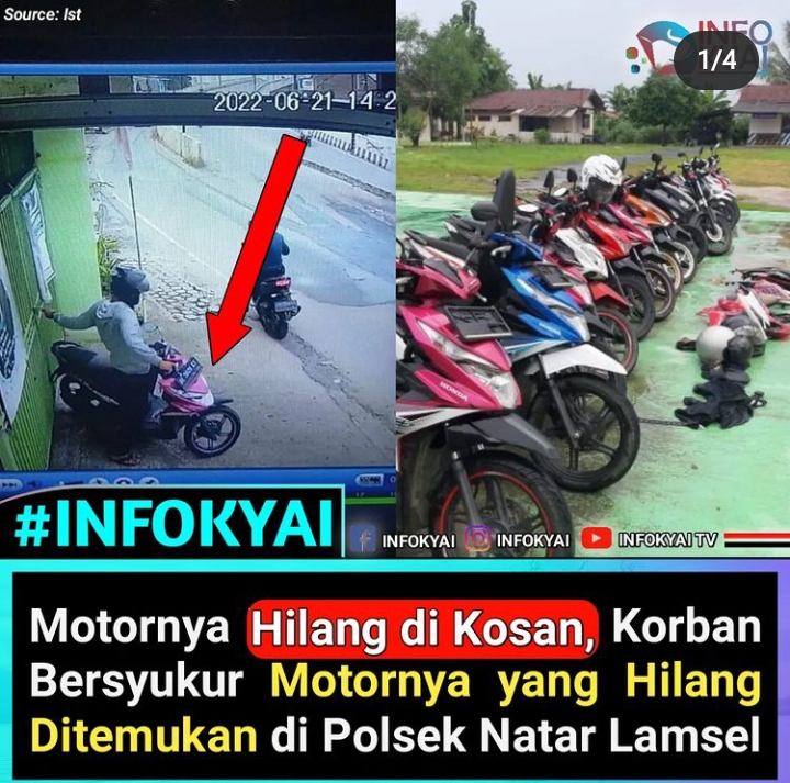 Motornya Hilang Di Kosan Korban Bersyukur Motornya Yang Hilang