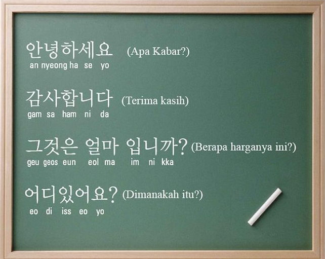 Belajar Bahasa Korea Yang Sering Digunakan Dengan Mudah Dan Praktis