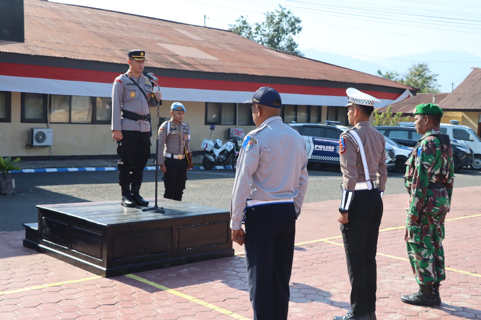 Gelar Pasukan Operasi Zebra Turangga 2023 Polres Alor Libatkan Kodim