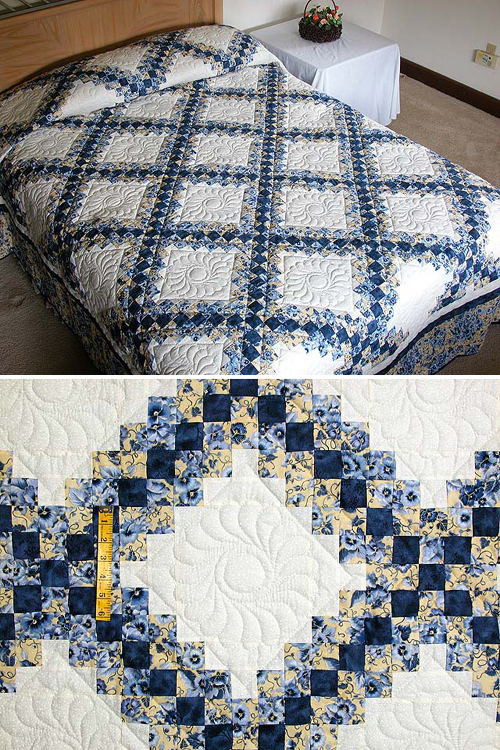 Quilt Today Irish Chain Quilt Tutorial