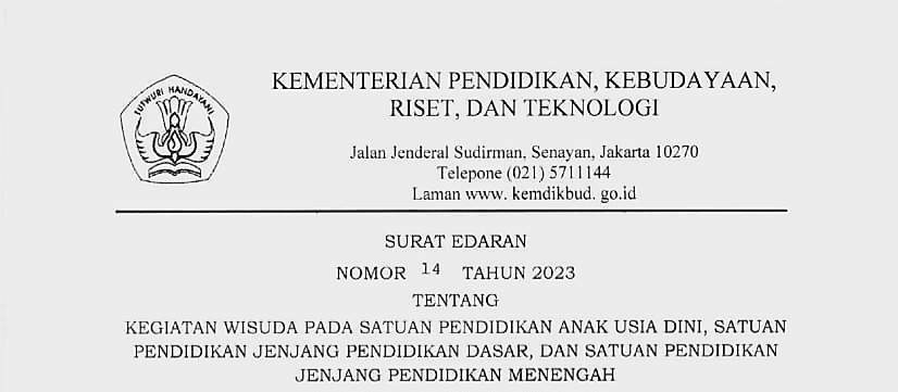 Kemendikbud Ristek Keluarkan Surat Edaran Dan Tegaskan Soal Wisuda