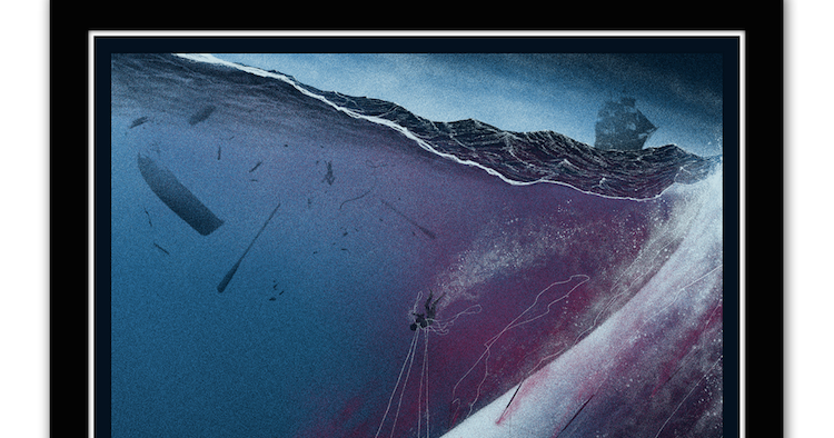 Inside The Rock Poster Frame Blog Marko Manev X Pangeaseed Moby Dick