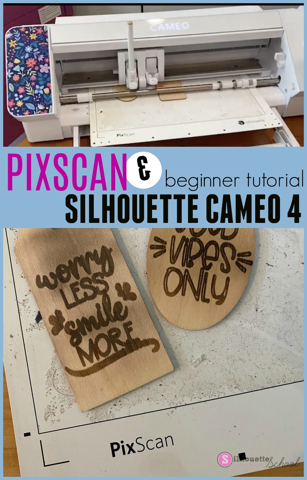 Beginner Silhouette Pixscan Mat Tutorial For Cameo 4 Silhouette School